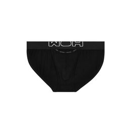 String WOH "String Sexy Fun Tanga-Slip 1er Pack", Herren, Gr. L, schwarz, Obermaterial: 95% Baumwolle CO. 5% Elasthan EL., Unterhosen String
