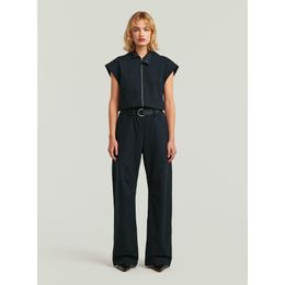 G-Star Raw Jumpsuit G-STAR "Soft Sculpt Jumpsuit", Damen, Gr. L, Normalgr&ouml;&szlig;en, salute, Obermaterial: 66% Viskose, 29% Polyimid, 5% Elasthan, Overalls Jumpsuit