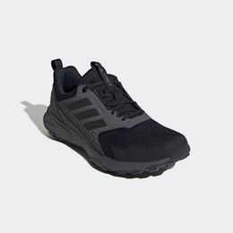 Trailrunningschuh adidas terrex "TRACEFINDER", Herren, Gr. 41, schwarz (core schwarz, core schwarz, grau six), Textil, Schuhe, Trail-Runningschuhe
