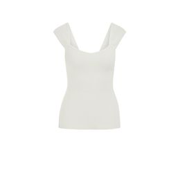 WE Fashion Top Damen Gr&ouml;&szlig;e XS offwhite