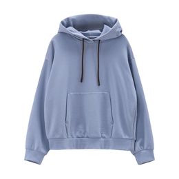 Hoodie CMP, Damen, Gr. L, copen blau, Obermaterial: 65% Baumwolle, 35% Polyester, Sweatshirts Hoodie, sportlicher Stil, f&uuml;r Erwachsene, f&uuml;r Sportmode und Outdoormode