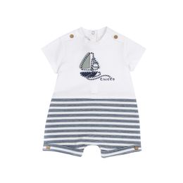 Chicco Strampler Gr&ouml;&szlig;e 68 navy / wei&szlig;