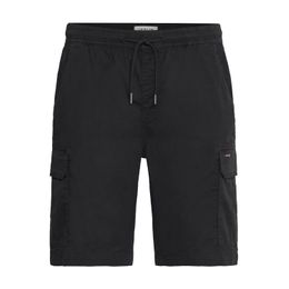 !Solid Cargoshorts SOLID "Cargoshorts SDKalles", Herren, Gr. M, N-Gr, schwarz (true schwarz), Obermaterial: 98% Baumwolle CO. 2% Elasthan EL., Hosen