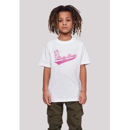 T-Shirt F4NT4STIC "Betty Boop Baseball", M&auml;dchen, Gr. 122/128, wei&szlig;, Obermaterial: 100% Baumwolle, regular fit, Rundhals, ohne B&uuml;ndchen, Shirts T-Shirt, Premium Qualit&auml;t