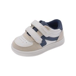 Chicco Sneaker 'Giki' Gr&ouml;&szlig;e 22 beige / dunkelblau / wei&szlig;