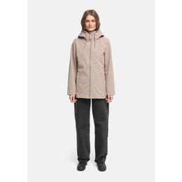 Marikoo Damen Outdoorjacke "Minaa"taupe grau, Gr. L, Obermaterial: 100% Polyester; Futter: 100% Polyester; Wattierung: 100% Polyester; &Auml;rmelfutter:
