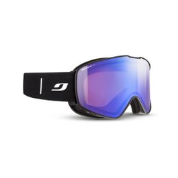 Julbo J7597 | Skibrillen Unisex | Fassung: Kunststoff Schwarz | Glasfarbe: Rot Spiegel Blau