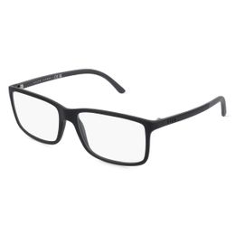 Polo Ralph Lauren PH2126 Brille Herren | Fassung: Vollrand, Quadratisch, Schwarz Matt