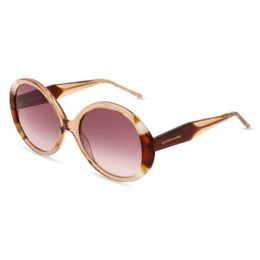 Scotch & Soda Scotch & Soda SS 7022 | Unisex-Sonnenbrille | Fassung: Vollrand, Oval, Kunststoff, Honig Transparent | Glasfarbe: Braun