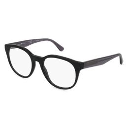 Emporio Armani EA3207 Brille Herren | Fassung: Vollrand, Panto, Schwarz Grau
