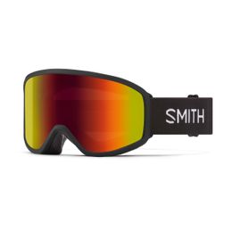 Smith REASON OTG | Skibrillen Unisex | Fassung: Acetat Schwarz Matt | Glasfarbe: Rot Spiegel Rot