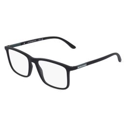 Emporio Armani EA3181 Brille Herren | Fassung: Vollrand, Quadratisch, Schwarz Matt