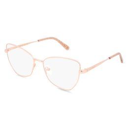 Chiara Ferragni CF 7037 Brille Damen | Fassung: Vollrand, Geometrisch, Gold Kupfer