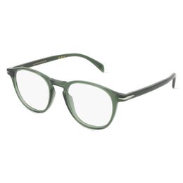 David Beckham DB 1018 Brille Herren | Fassung: Vollrand, Panto, Gr&uuml;n Transparent