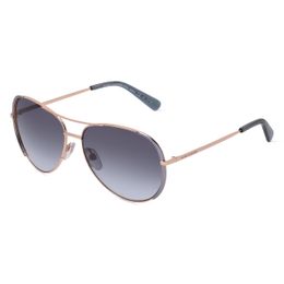 Marc Jacobs 686/S | Damen-Sonnenbrille | Fassung: Vollrand, Pilot, Metall, Gold Gun | Glasfarbe: Grau Verlaufend