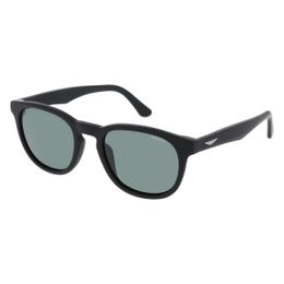 Police SPLP22E | Herren-Sonnenbrille | Fassung: Vollrand, Panto, Kunststoff, Schwarz Matt | Glasfarbe: G15