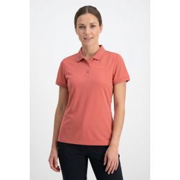 Poloshirt Icepeak "BAYARD", Damen, Gr. L, orange (coral), Obermaterial: 100% Polyester, Shirts, sportlicher Stil, aus Polyester, schnelltrocknend, pflegeleicht