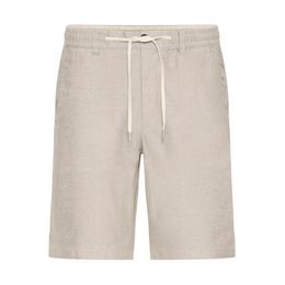 Chinoshorts Kronstadt "Chinoshorts KSRafa", Herren, Gr. XXL, N-Gr, braun (fungi), Obermaterial: 55% Baumwolle CO. 32% Viskose CV. 13% Leinen LI., Hosen Chinoshorts