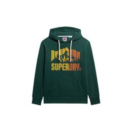 Superdry & Co Sweatshirt 'Mountain Regenbogen' Herren Gr&ouml;&szlig;e L gelb / kiwi / dunkelgr&uuml;n / knallrot