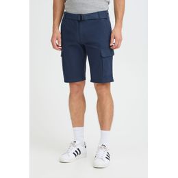 Cargoshorts Blend "BHBelos", Herren, Gr. S, US-Gr&ouml;&szlig;en, marineblaus, Twill, 98% Baumwolle, 2% Elasthan, unifarben, normal kniefrei, Hosen, L&auml;ssige Cargo-Shorts mit Taschen