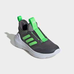 Slip-On Sneaker adidas Sportswear "TENSAUR COMFORT KIDS", M&auml;dchen, Gr. 32, grau three, lime burst, grau five, Synthetik, Textil, Schuhe, f&uuml;r Kinder & Jugendliche