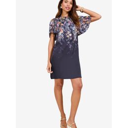 Lipsy Kleid Damen Gr&ouml;&szlig;e 44 navy / mischfarben Winterkleid