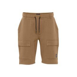 Sweatshorts 11 Project "Sweatshorts PRKarlsen", Herren, Gr. L, N-Gr, braun (otter), Obermaterial: 100% Baumwolle CO., Hosen Sweatshorts
