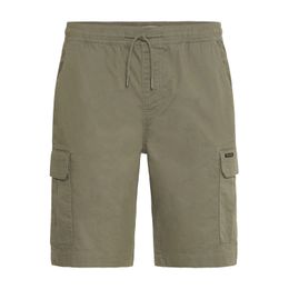 !Solid Cargoshorts SOLID "Cargoshorts SDKalles", Herren, Gr. M, N-Gr, gr&uuml;n (dusty olive), Obermaterial: 98% Baumwolle CO. 2% Elasthan EL., Hosen