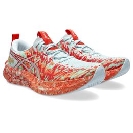 Laufschuh asics "NOOSA TRI 16", Herren, Gr. 48, sky, cherry tomato, Synthetik, Schuhe Laufschuh, mit FF BLAST PLUS D&auml;mpfung, mit Mesh-Obermaterial