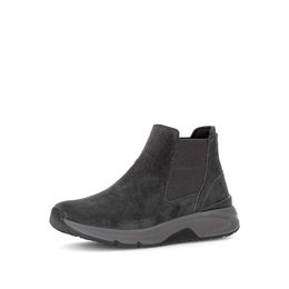 Chelseaboots Gabor "Chelsea Boot", Damen, Gr. 38, grau, Schuhe Chelseaboots