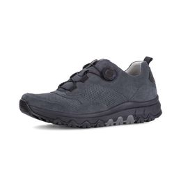 Sneaker Gabor "Sneaker low", Herren, Gr. 42,5, blau, Schuhe Sneaker