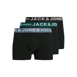 Jack & Jones JACK & JONES Herren Boxer "Sense Trunks", Gr. XXLschwarz pack:schwarz wb, schwarz with blau mirage wb, schwarz with atlantic deep wb, Jersey,