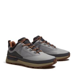 Sneaker Timberland "EURO TREKKER LOW LACE UP SNEAKER", Herren, Gr. 41, light grau mesh, Textil, Schuhe Sneaker