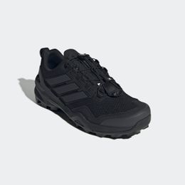 Wanderschuh adidas terrex "TERREX SKYCHASER GORE-TEX", Damen, Gr. 41, schwarz (cschwarz, cschwarz, carbon), Synthetik, Textil, Schuhe Wanderschuh, wasserdicht