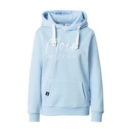 Eight2Nine Sweatshirt Damen Gr&ouml;&szlig;e XXL hellblau / wei&szlig;