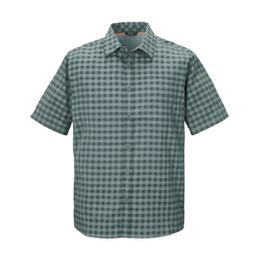 Killtec Herren Funktionshemd "KOS 368 MN WVN SHRT"graublau, Gr. L, Obermaterial: 100% Polyester, Hemden, Atmungsaktiv, schnelltrocknend,