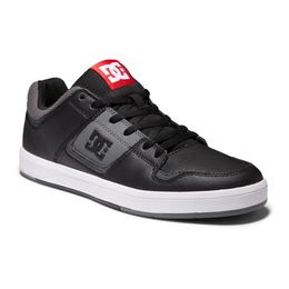 Sneaker DC Shoes "CURE", Herren, Gr. 40, schwarz, Leder, Schuhe Sneaker