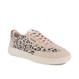 Sneaker Palladium "PALLACUP CASUAL WILD", Damen, Gr. 41, tropisand, leopard, Leder, Synthetik, Schuhe Sneaker