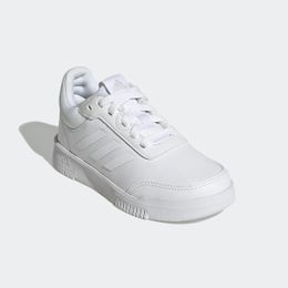 Sneaker adidas Sportswear "TENSAUR SPORT TRAINING LACE", M&auml;dchen, Gr. 37, wei&szlig; (ftwwht, ftwwh), Synthetik, Textil, Schuhe Sneaker, f&uuml;r Kinder und Jugendliche