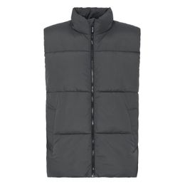 Steppweste Blend "Steppweste BHElmer", Herren, Gr. XXL, grau (forged iron), Obermaterial: 100% Polyester PES., Westen Steppweste