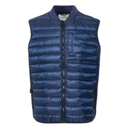 Steppweste Blend "Steppweste BHEVEREST", Herren, Gr. M, blau (marineblaus), Obermaterial: 100% Polyester PES., Westen Steppweste