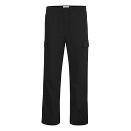 !Solid Cargohose SOLID "Cargohose SDLauritz", Herren, Gr. L, N-Gr, schwarz (true schwarz), Obermaterial: 100% Baumwolle CO., Hosen Cargohose