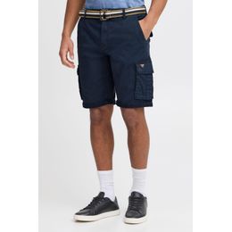 Cargoshorts Blend "BHBrian", Herren, Gr. S, US-Gr&ouml;&szlig;en, blau (navy), Web, 98% Baumwolle, 2% Elasthan, unifarben, regular fit kurz, Hosen, Stilvolle Cargo Shorts mit Taschen und G&uuml;rtel