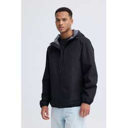 Windbreaker Blend "BHFlipper", Herren, Gr. L, schwarz beauty, Softshell, 100% Polyester, unifarben, Basic, normal h&uuml;ftbedeckend, ohne Ausschnitt, elastischer Bund, Jacken Windbreaker, Modische &Uuml;bergangsjacke mit praktischer Kapuze