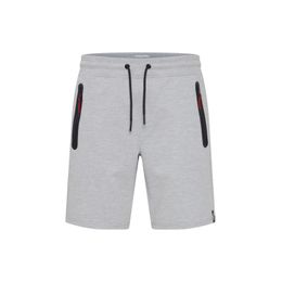 !Solid Shorts SOLID "Shorts SDVinnie", Herren, Gr. M, N-Gr, grau (light grau melange), Obermaterial: 78% Polyester PES. 18% Viskose CV. 4% Elasthan EL., Hosen Shorts