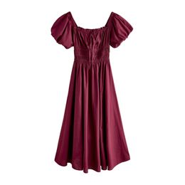 next Kleid Damen Gr&ouml;&szlig;e 42 aubergine Winterkleid