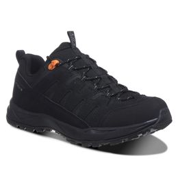 Wanderschuh Icepeak "AURA LC MR", Herren, Gr. 41, basic schwarz, Synthetik, Textil, Schuhe Wanderschuh, Wasserdicht
