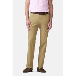 MEYER Herren Chinos "Bonn 1-8142"camel, Gr. 50, unifarben, 88% Baumwolle, 10% Seide, 2% Elasthan, Hosen, Seide-Bio-Baumwolle