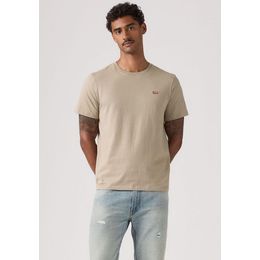 Levi's T-Shirt LEVI'S "ORIGINAL HM TEE", Herren, Gr. M, vintage khaki, Jersey, Obermaterial: 100% Baumwolle, normal h&uuml;ftbedeckend, Rundhals, Rippb&uuml;ndchen, Shirts T-Shirt, mit Logo Print, Topseller
