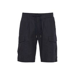 Shorts FQ1924 "Shorts FQHenry", Herren, Gr. XXL, N-Gr, blau (salute), Obermaterial: 55% Baumwolle CO. 45% Leinen LI., Hosen Shorts